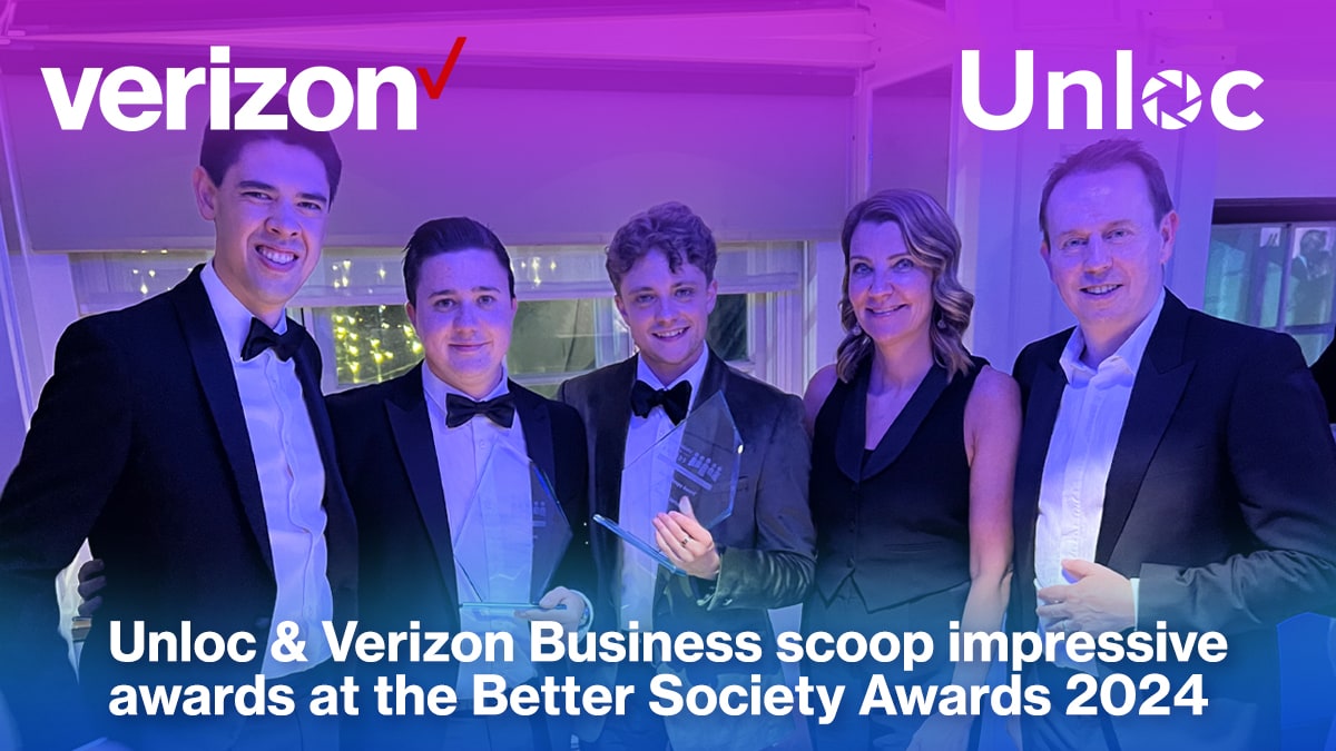 Unloc & Verizon Business scoop impressive awards at the Better Society ...